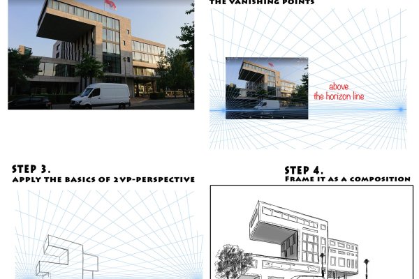 Two point perspective drawing - Cristina Teaching Art